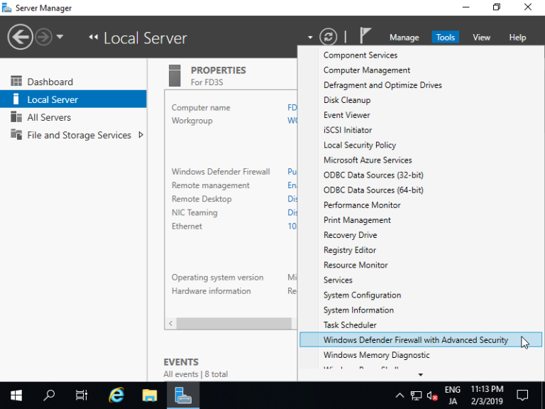 Mở giao thức ICMP cho phép Ping trên windows server 2019 | Hotline ...