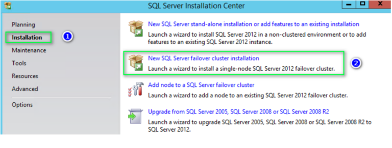 CÀI ĐẶT VÀ CẤU HÌNH FAILOVER CLUSTER SQL SERVER 2012 | Hotline: 0972710812